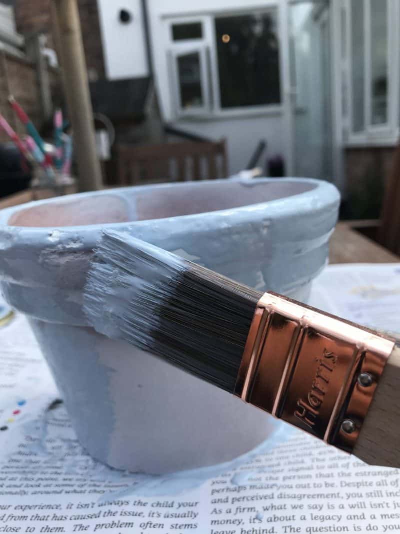 How to upcycle a terracotta pot - a simple tutorial for upcyclers