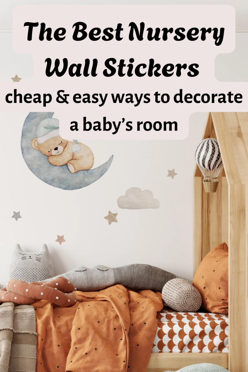 Easy & Inexpensive Ways to Decorate with Nursey Wall Stickers
